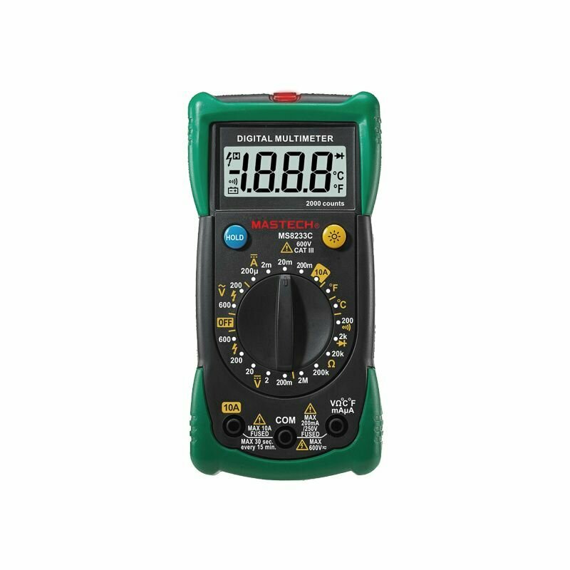 Мультиметр прибор для проводки, строительный многофункциональный мульти инструмент, тестер детектор электрика для ремонта дома или гаража