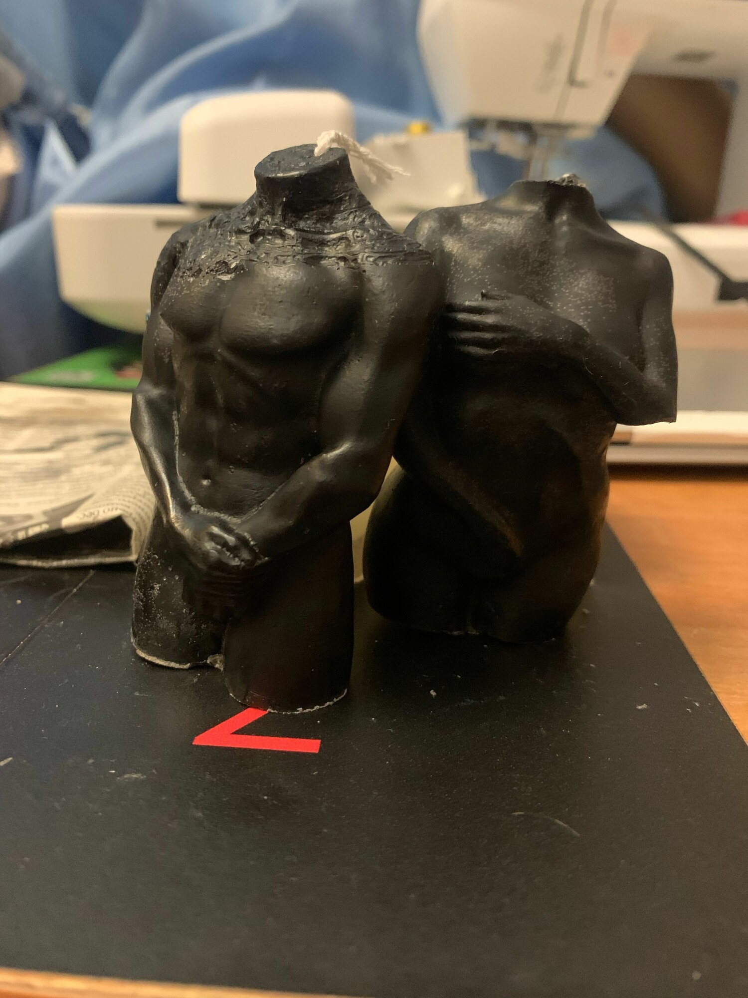 Пара свечи ручной работы