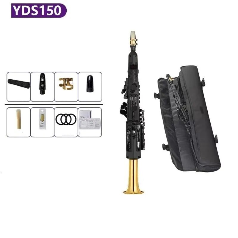 Цифровой саксофон Yamaha (YDS-150)Электронный альт-саксофон , сопрано, тенор-саксофон, электрическая духовая трубка, новый аутентичный