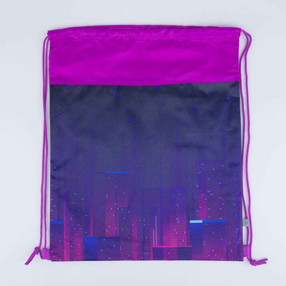 Мешок для сменной обуви Ночной город КК котофей 02808149-20 размер разм.40*50