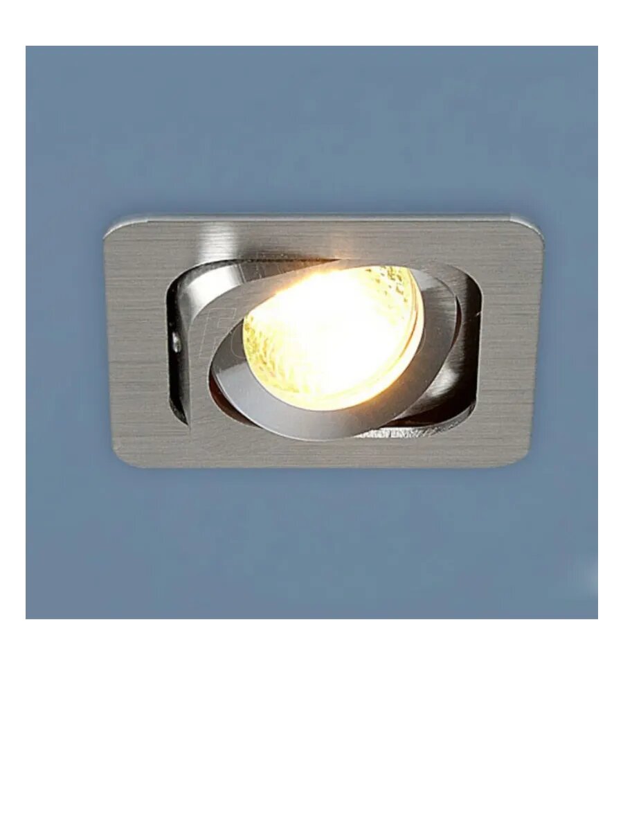 Встраиваемый светильник newrgy lighting 1021/1CH, серый, цоколь G5.3, свет нейтральный белый, для ванной