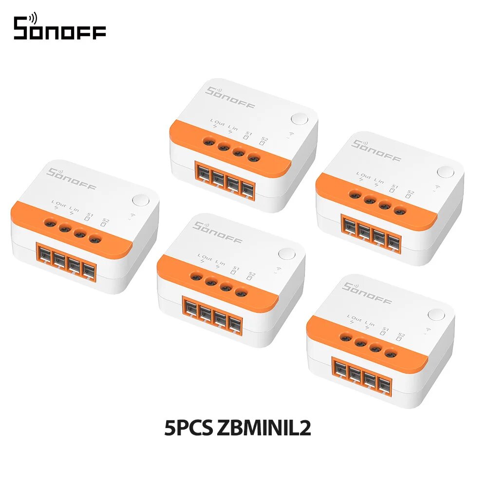 SONOFF ZBMINIL2 Extreme Zigbee Умный выключатель 1-10шт 5PCS ZBMINIL2