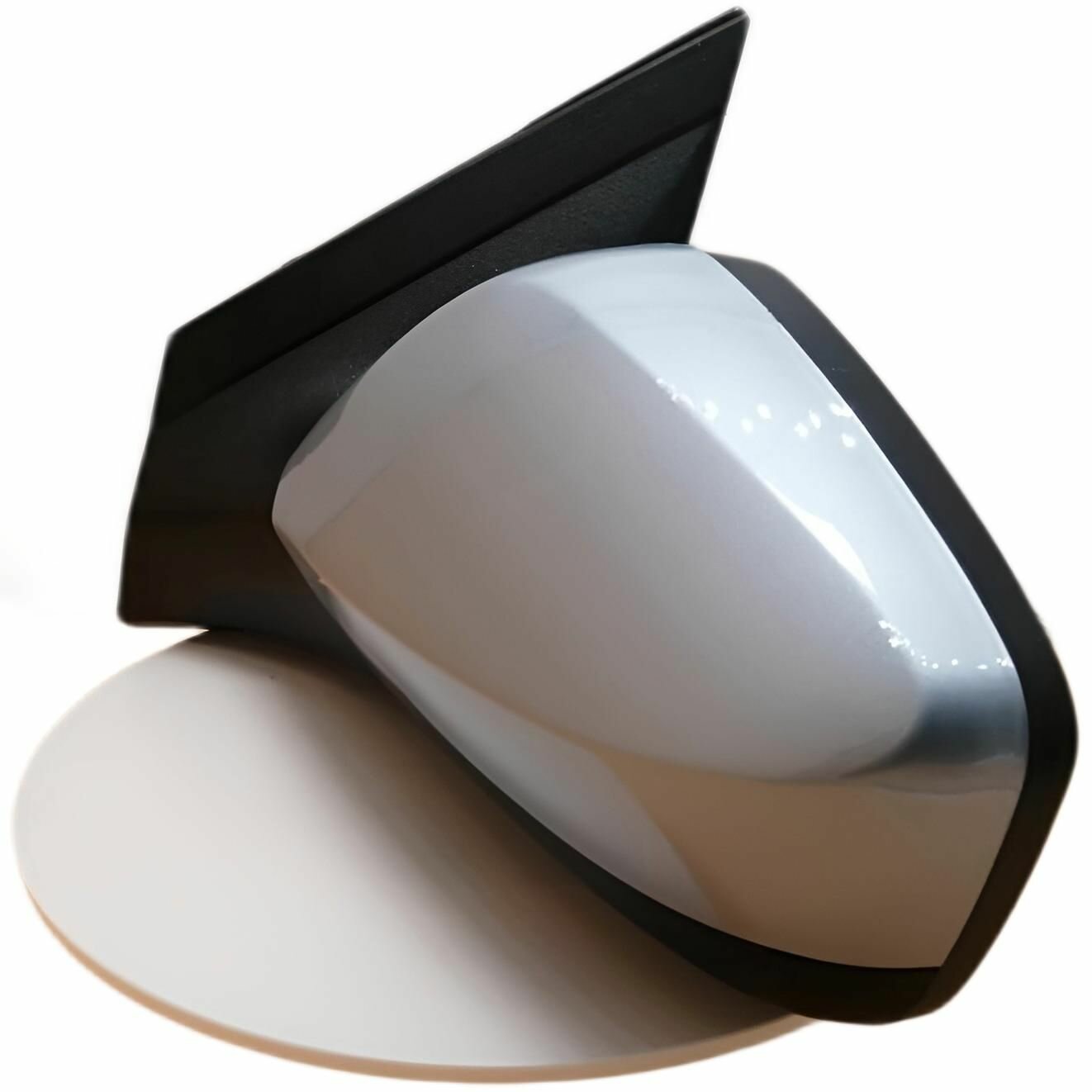 Hyundai Solaris голубовато-серебристое(VEA) левое 5-контактное зеркало электрическое с подогревом в цвет кузова на автомобиль