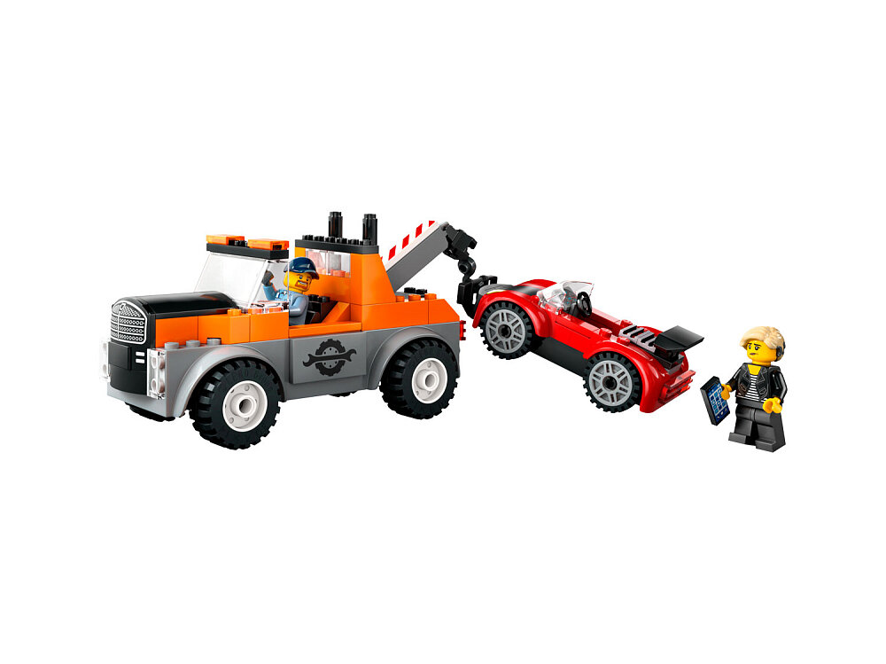 Конструктор LEGO City 60435 Конструктор Ремонт эвакуаторов и спортивных автомобилей