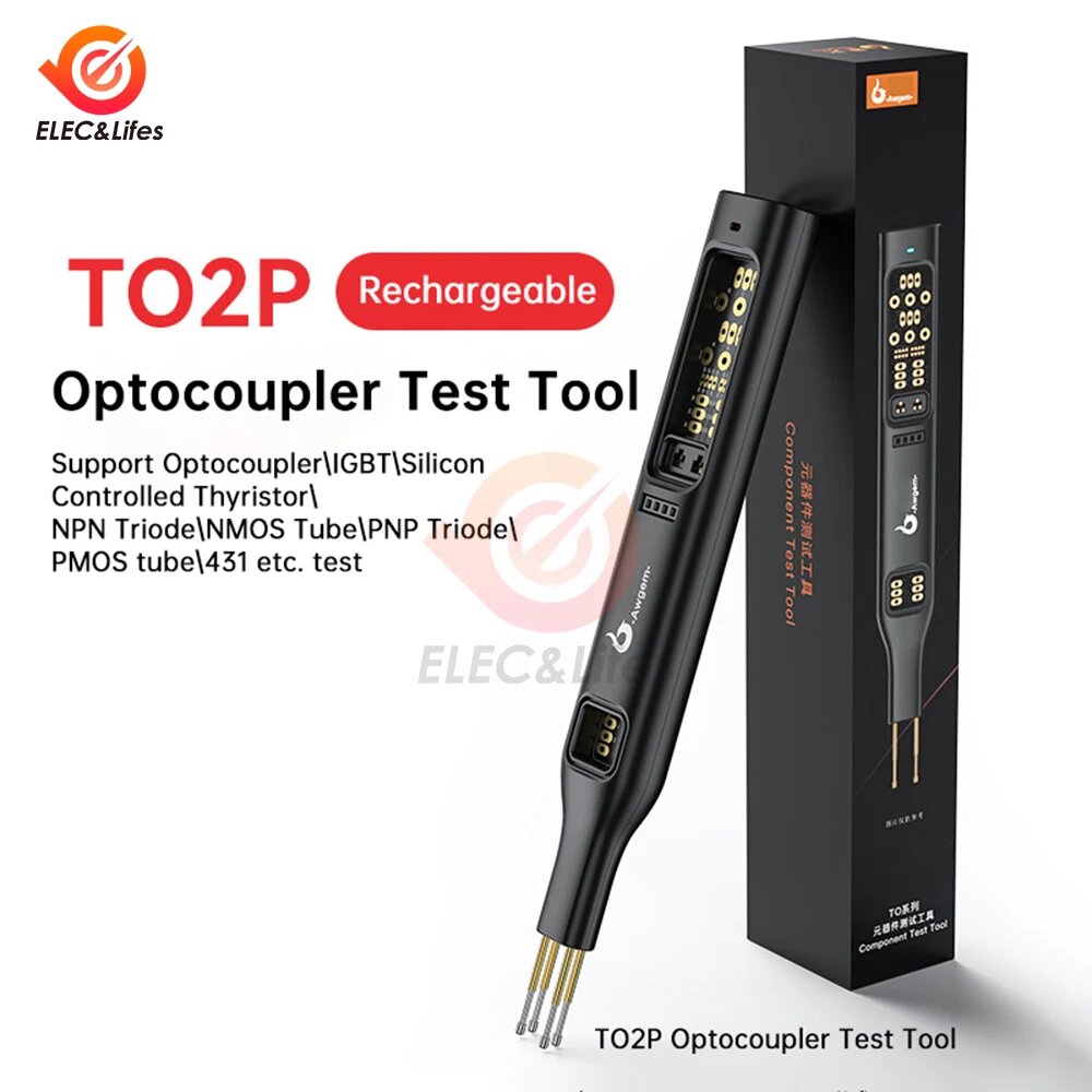 Тестер оптопары Aideepen TO2P Charge