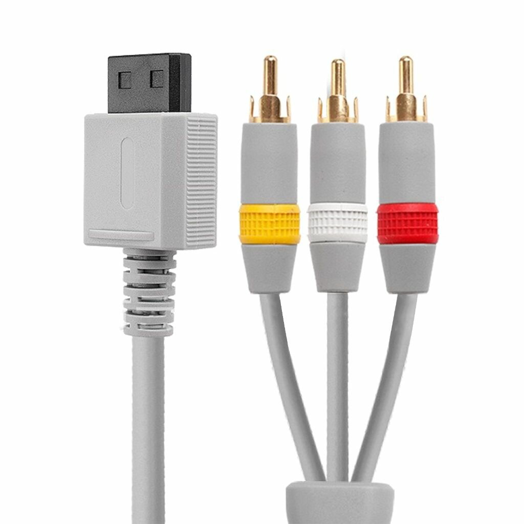 AV Composite Cable для U -игровой консоли 1,8M Компонентная линия аудио видео