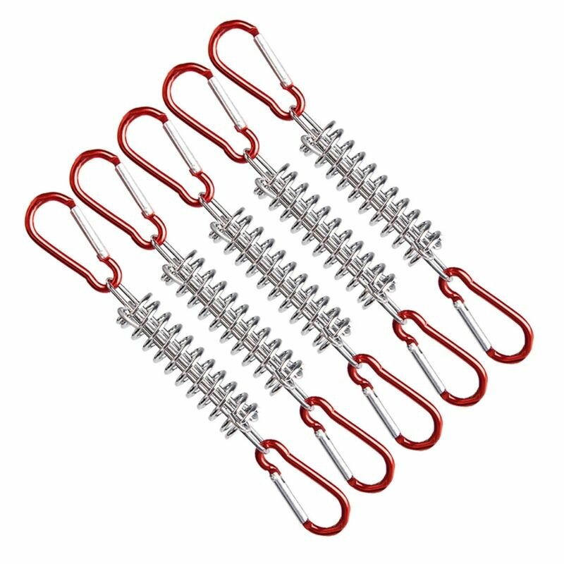 5 эластичных крючков для палатки, застежки веревки от ветра-крючки тыквы