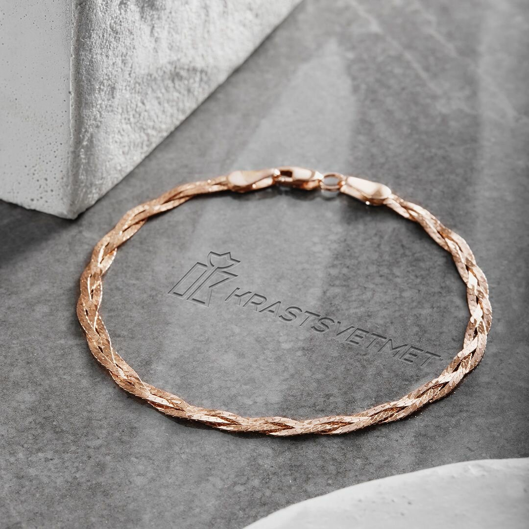 Браслет, серебро, 925 проба