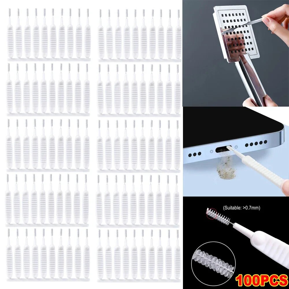 Аксессуары для наушников, зарядный порт, щетка для чистки, 65 мм, отверстие для пыли, мини-щетка, гибкие мини-мягкие круглые щетки, наборы для чистки
