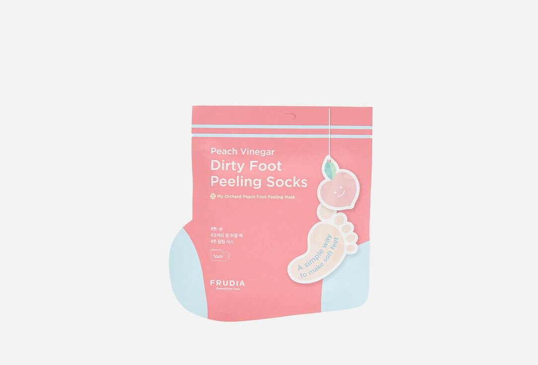 Маска-носочки для педикюра FRUDIA My Orchard Peach Foot Peeling Mask 40 г