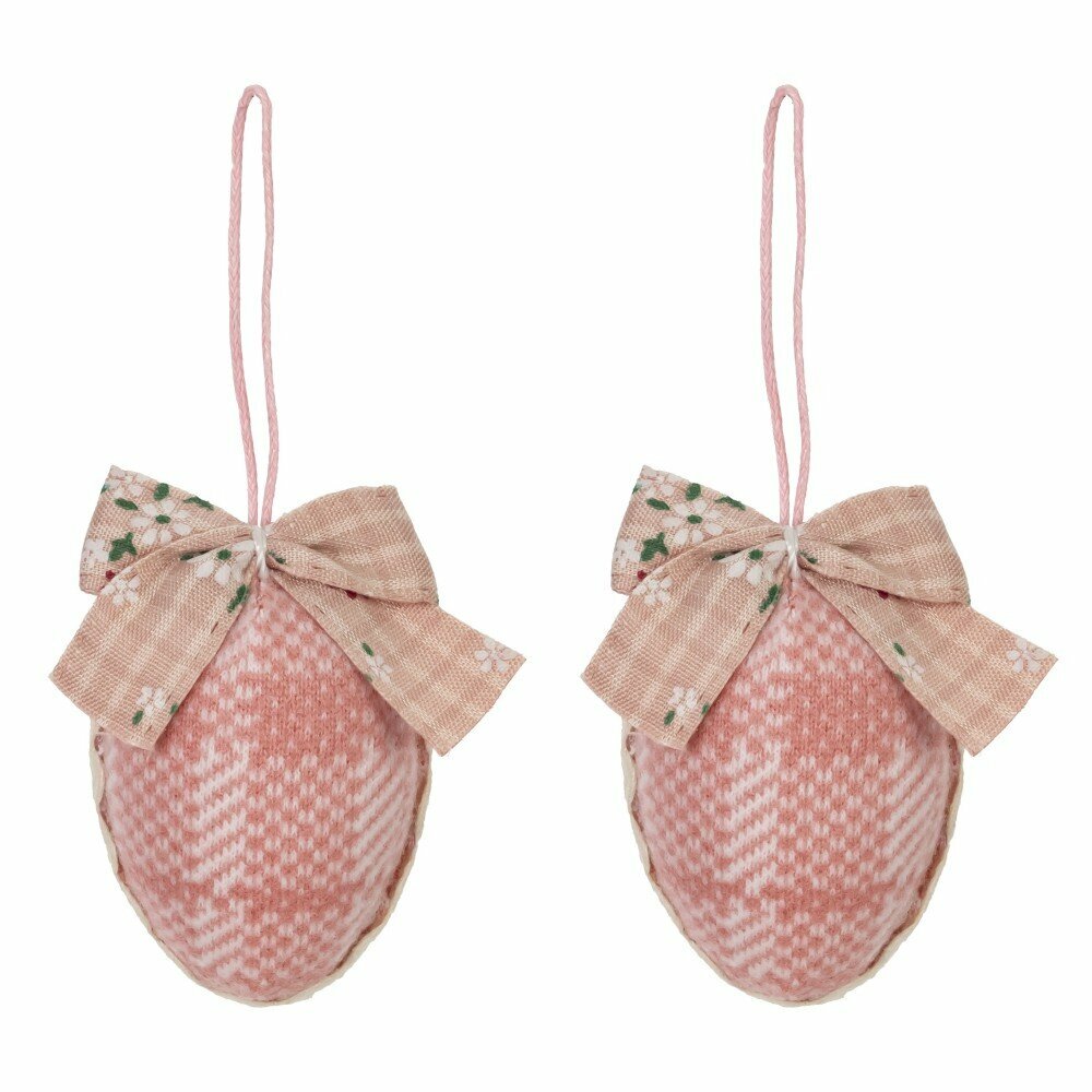 Яйцо пасхальное подвесное, набор 2шт (3,5*6), 10х35х13 см KSM-816288