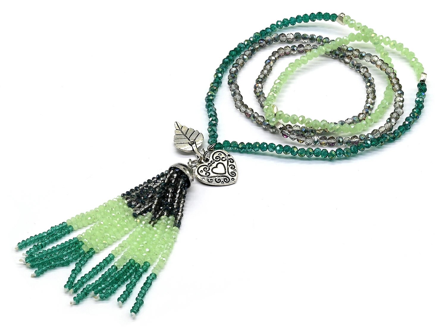 Бусы, циркон