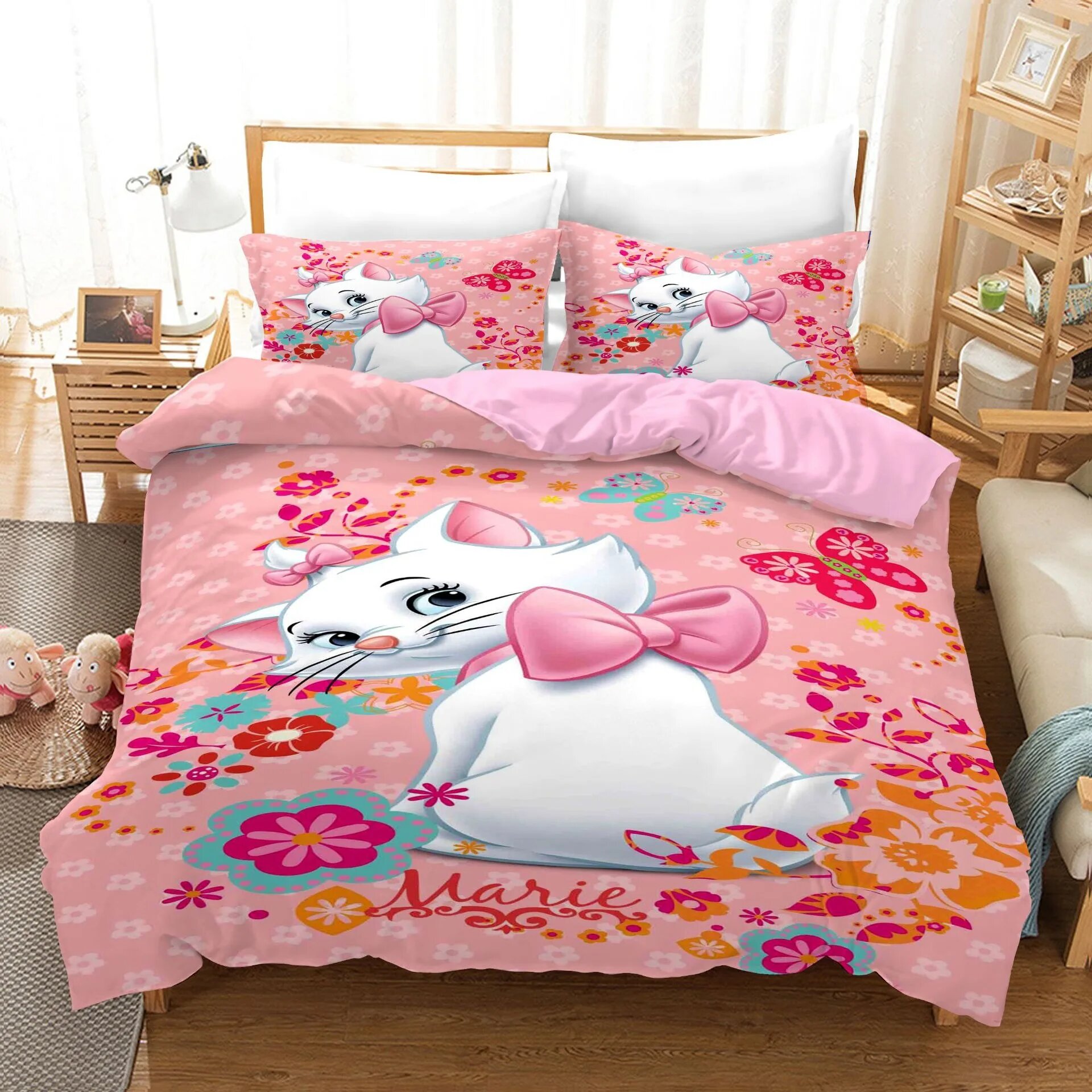 Комплект постельного белья Disney Аристократы микрофибра, 6, 228x228cm 3pcs