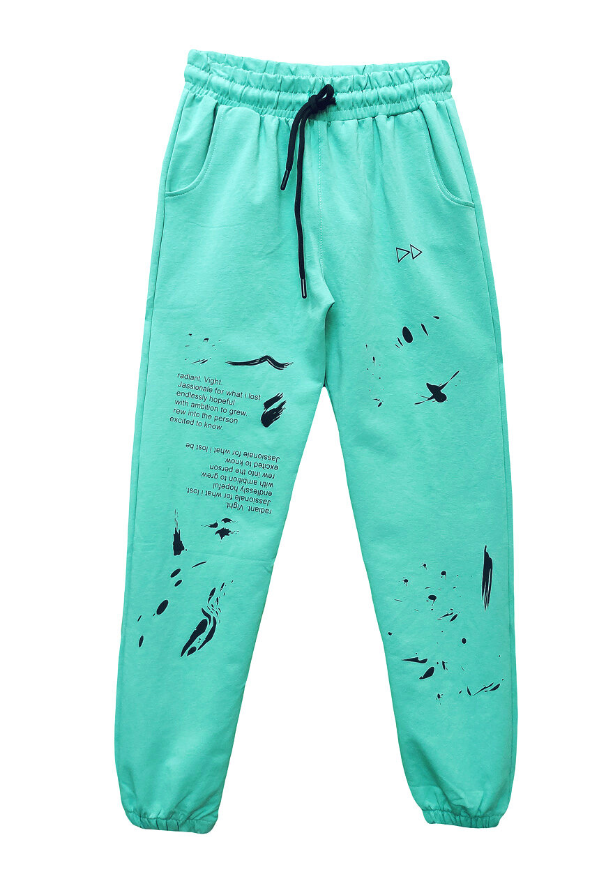 Брюки спортивные трикотажные брюки для девочек