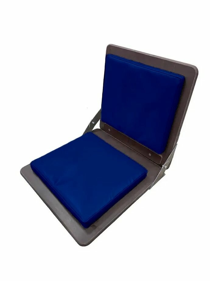 Кресло в лодку ПВХ складное с мягкой вставкой, сиденье в лодку