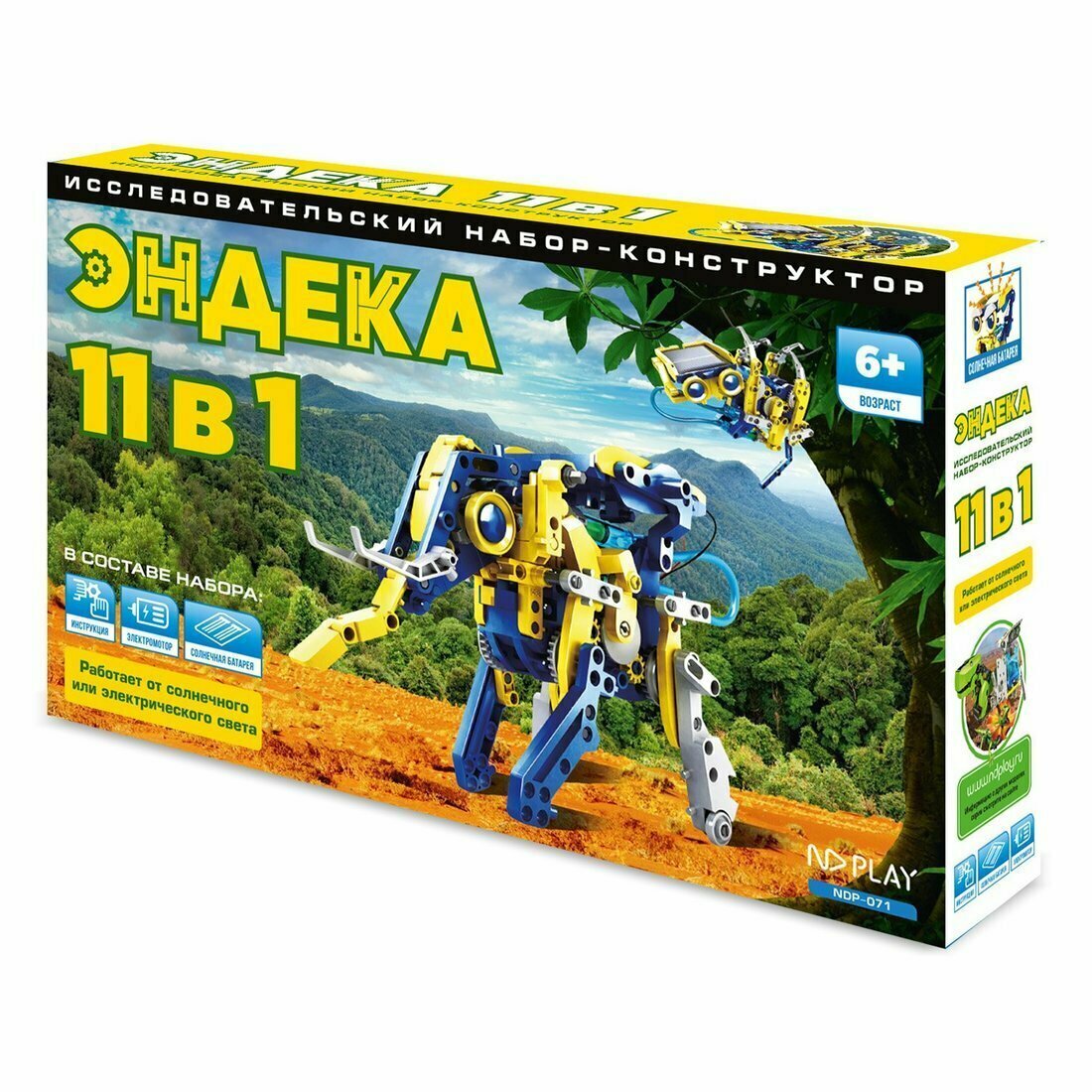 Электронный конструктор ND Play Раптор, 100 деталей (NDP-071)