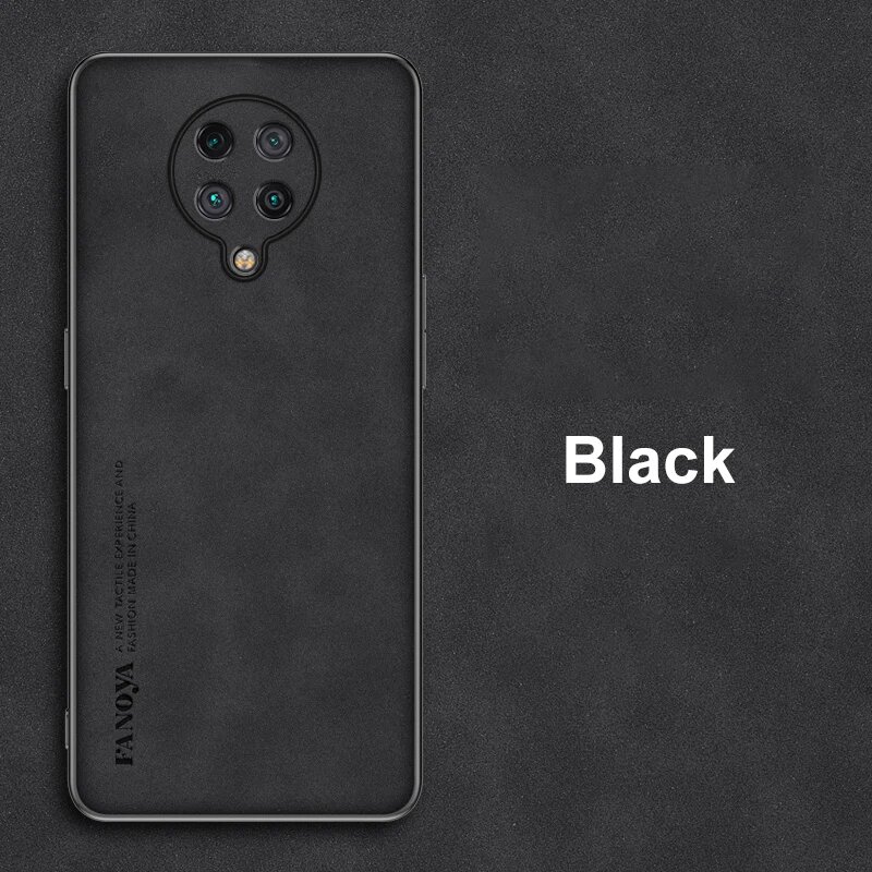 Черный чехол для Xiaomi Poco F2 Pro / Redmi K30 Ultra