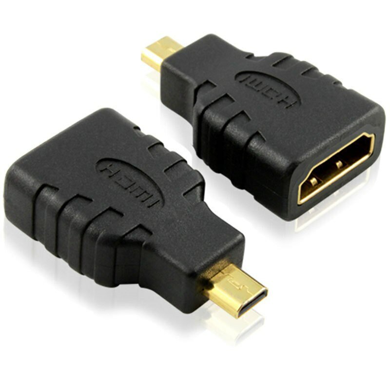 Шт. HDMI Female to Micro HDMI Type D Male адаптер F/M конвертер разъем HD TV Camera