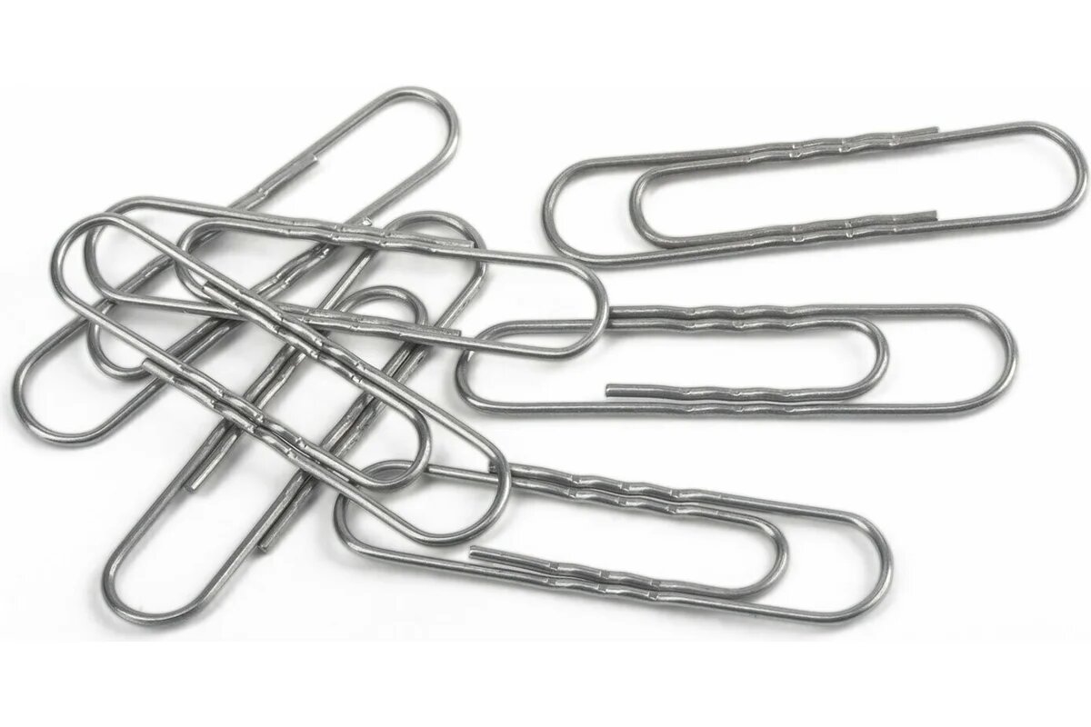 Офисмаг Скрепки большие 50 мм оцинкованные гофрированные 50 шт. Россия 221133