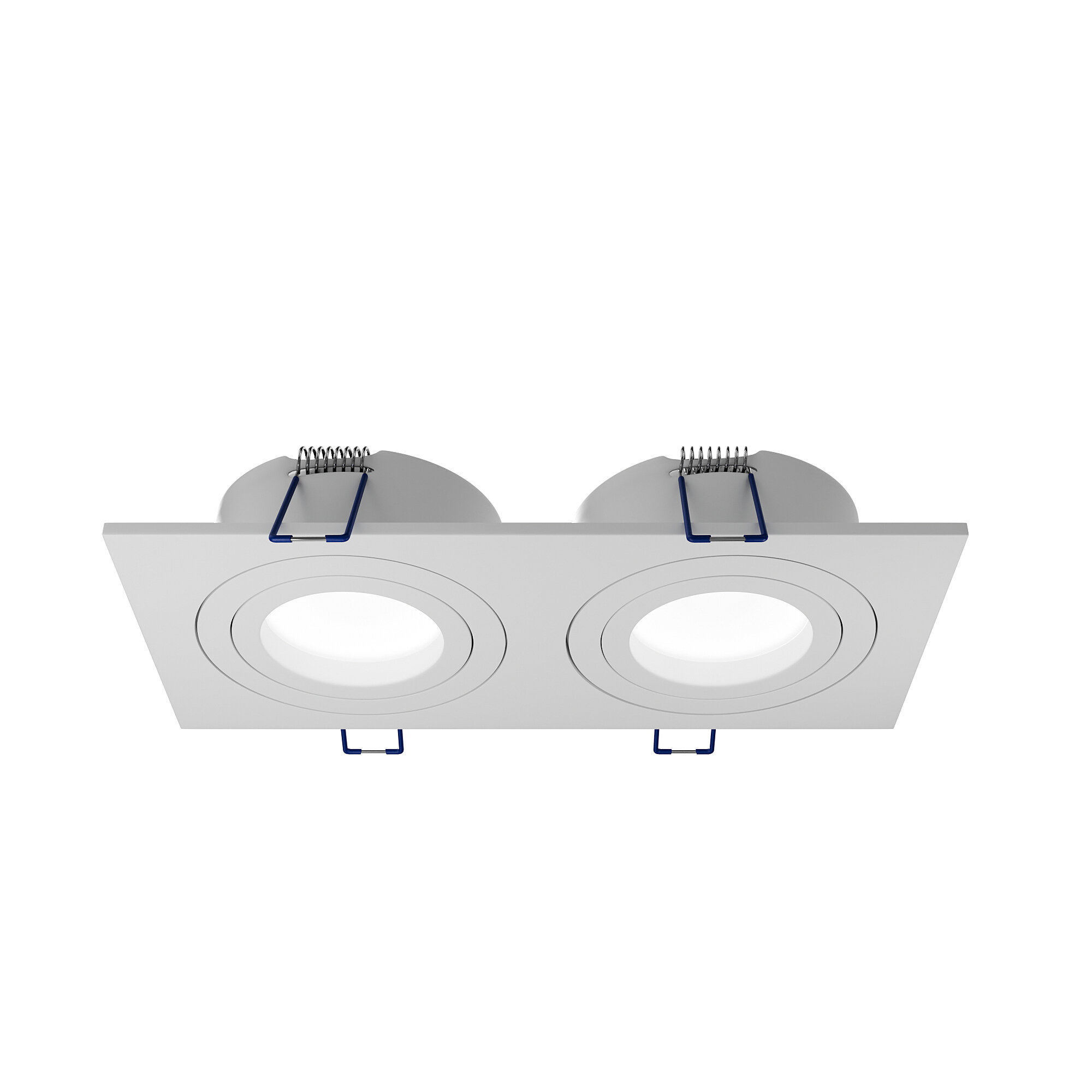 Встраиваемый светильник LIGHTERA Moon LE204RL-2W, белый, GU10, 2 лампы