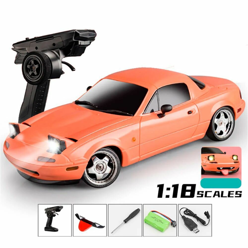 Радиоуправляемая машина для дрифта LD RC масштаб 1:18 2WD 2.4G Mazda MX-5 Gyro - 1804 Pink