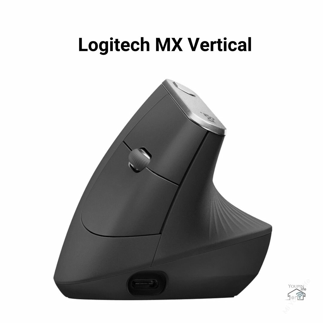 Беспроводная вертикальная мышь Logitech MX Vertical, черный