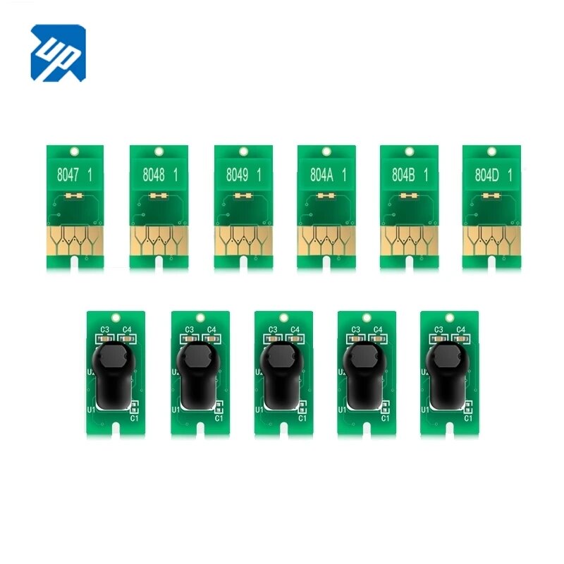 9 цветов, 11 цветов, 700 мл, чип картриджа с чернилами для принтера Epson P6000 P7000 P8000 P9000 T8041-T8049 T804A T804B