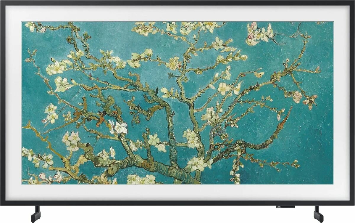 32" Телевизор Samsung QE32LS03CBUXRU QLED, FULL HD, смарт ТВ, Tizen OS, черный