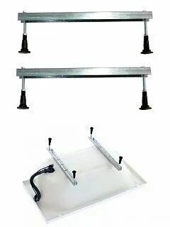 Установочный комплект для прямоугольных ванн шириной 70-75см (ножки)