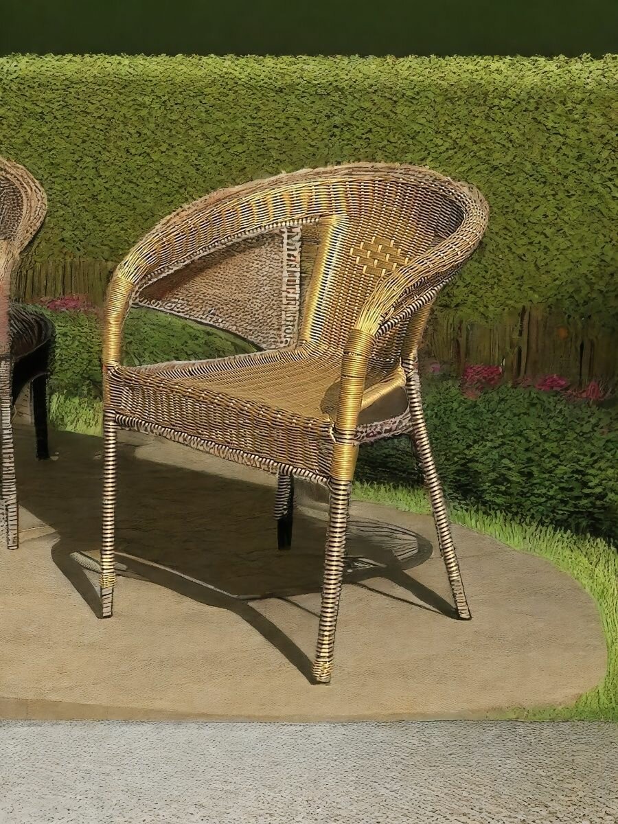 Садовое кресло, Ротанг, 60х55х77 см, 1 шт