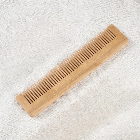 Деревянный гребень MOONBIFFY, цвет: Comb unpackaged