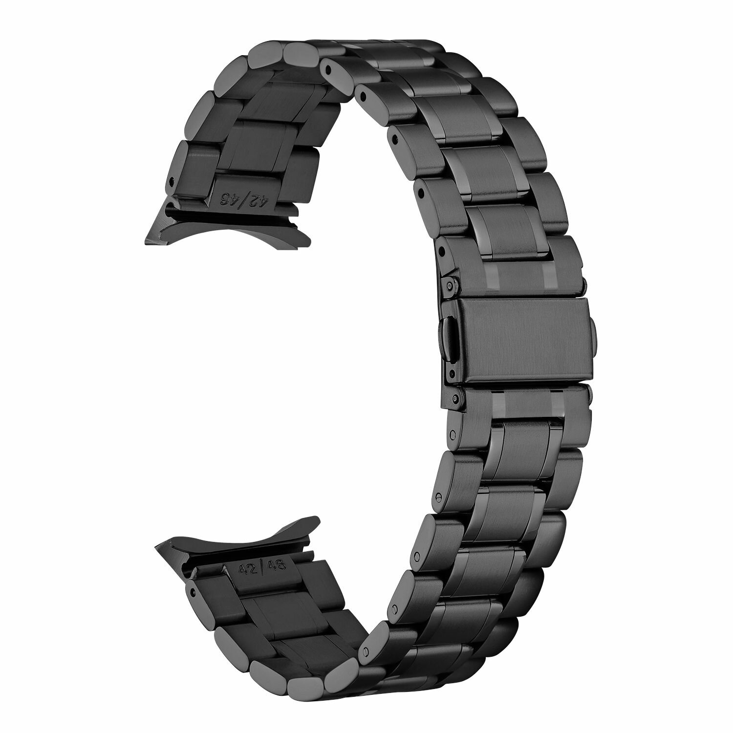 Металлический браслет для Samsung Galaxy Watch 7/6/5/4 (40/44 мм) и Watch6 Classic (43/47 мм) - ремешок из нержавеющей стали с регулировкой