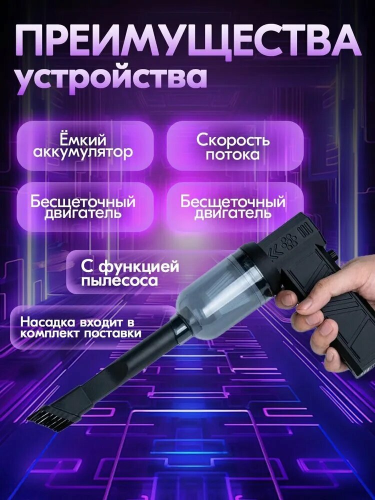 Воздуходувка,200Вт — фото 1