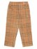 Брюки BURBERRY Checked corduroy trousers, размер 10 лет, коричневый