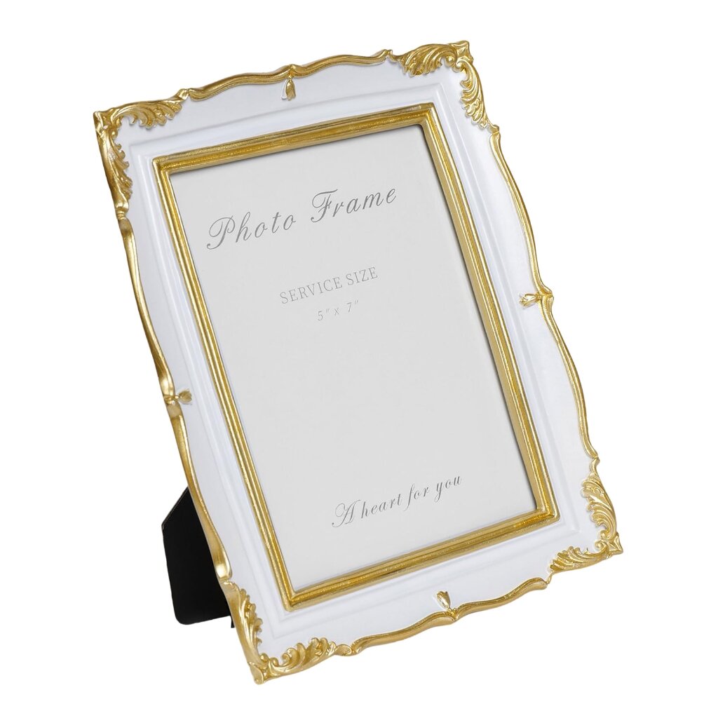 Винтажная рамка для фото, миниатюрная антикварная орнаментированная рамка для настольного и настенного дисплея