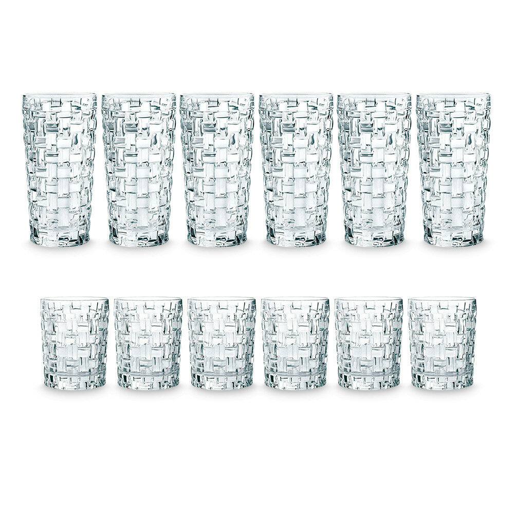 Набор из 12-ти бокалов для коктейлей и виски, хрустальное стекло N102710 Bossa Nova