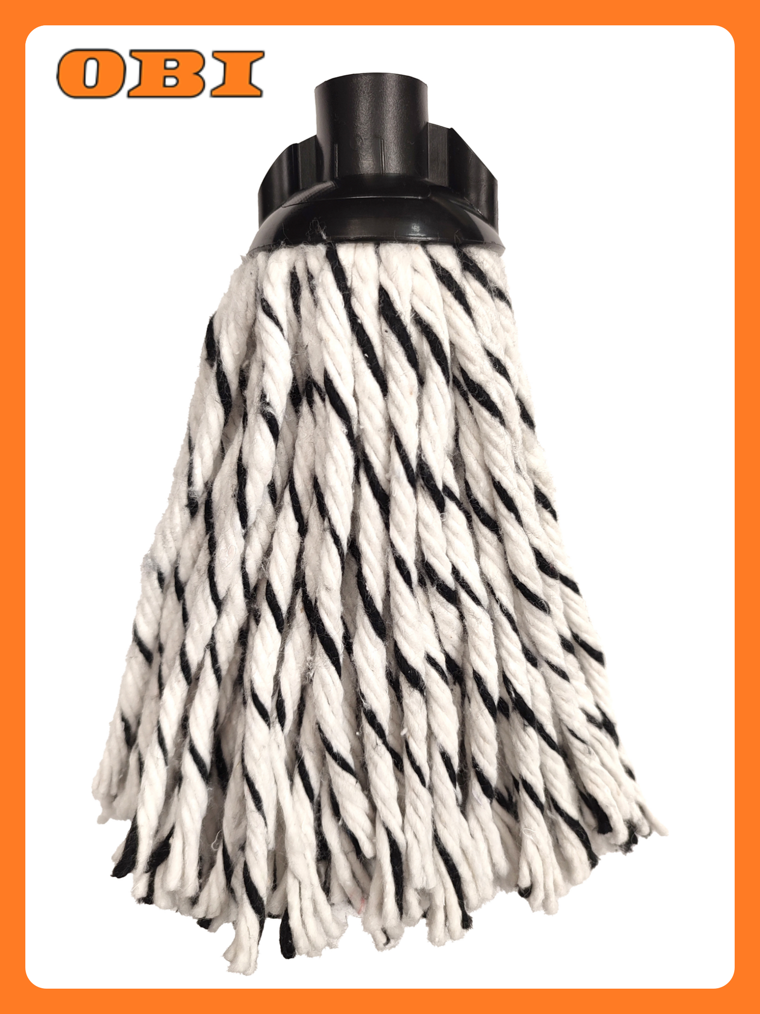 Насадка МОП-L 22,5*8,5*7см. хлопок, черный