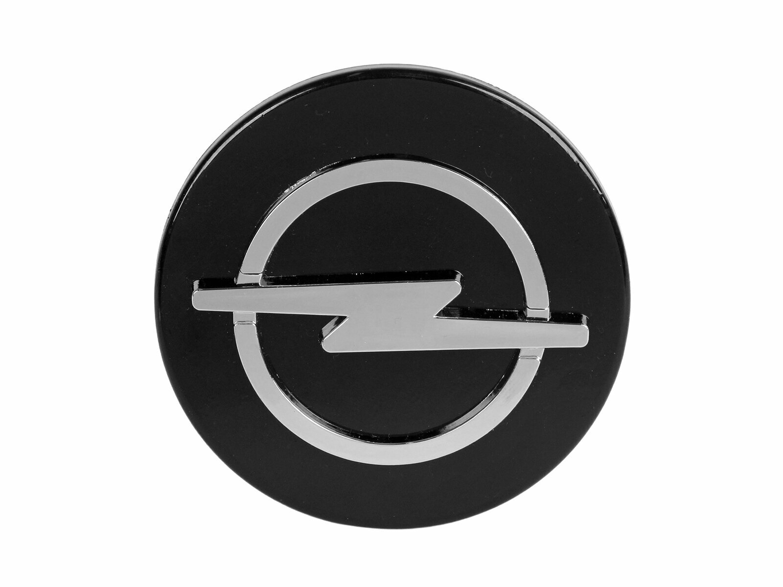 Заглушка литого диска OPEL черная 55-58