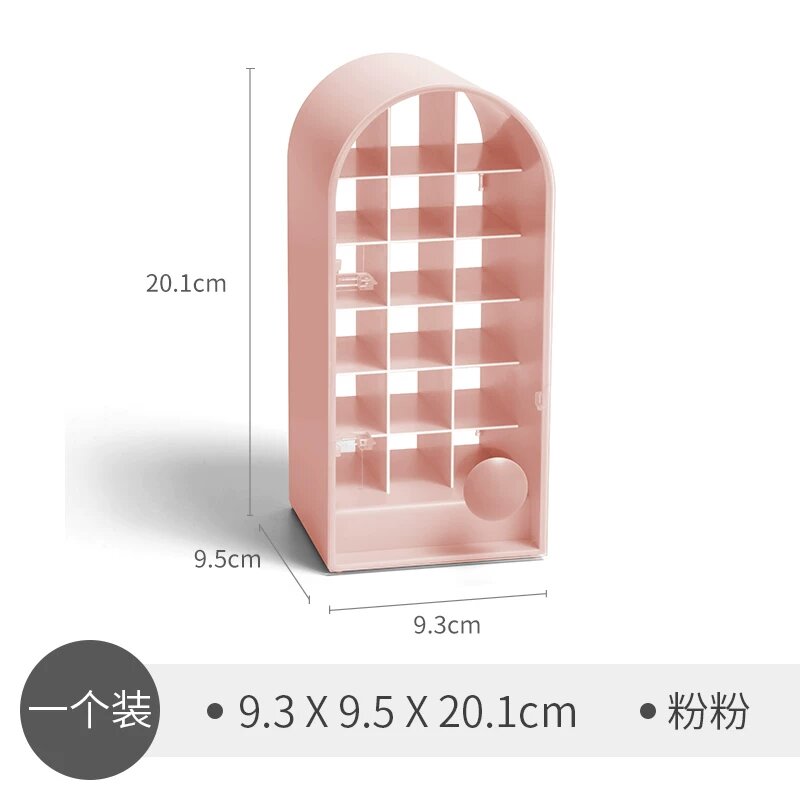 Органайзер для хранения помад SHCJ Life Collection: настольный, пылезащитный, с несколькими отделениями, большой