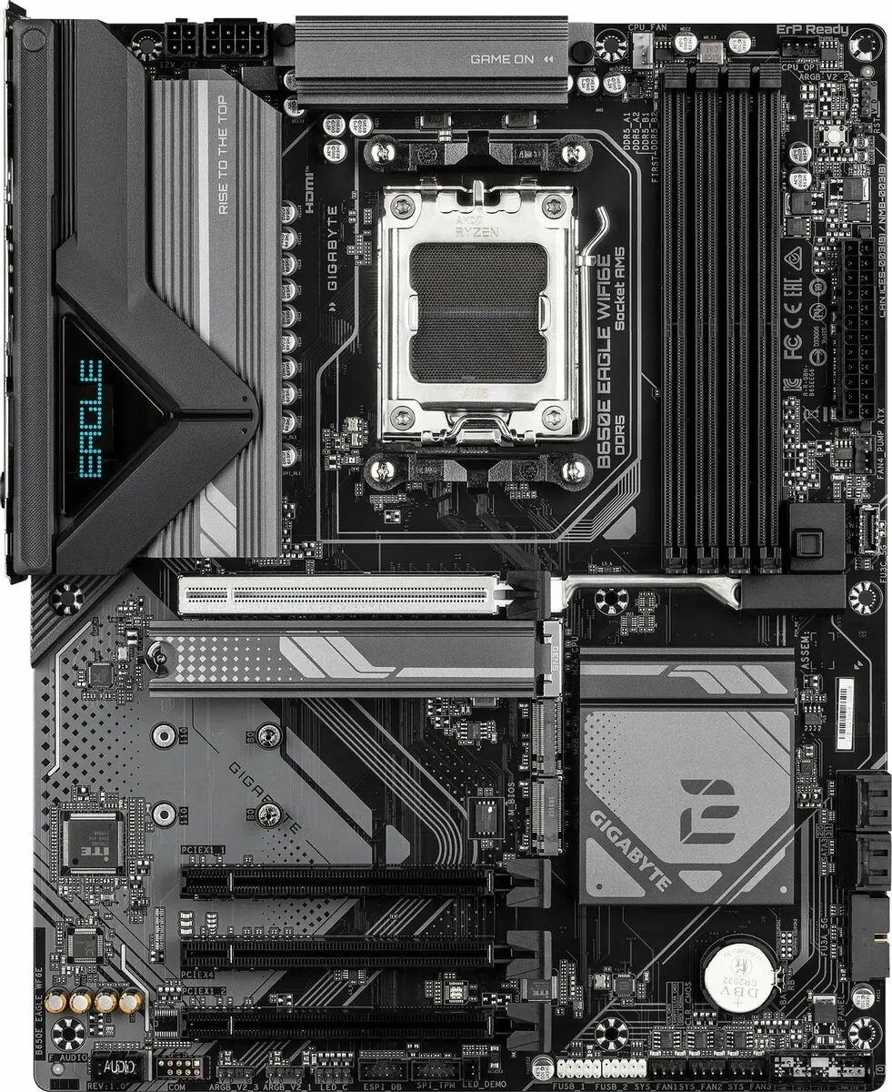 Материнская плата Gigabyte B650E EAGLE WF6E Socket AM5 AMD B650, ATX, Ret