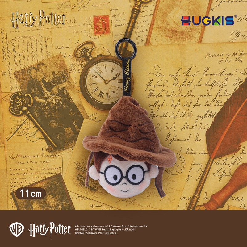 Плюшевая игрушка Гарри Поттер, кукла Добби, аксессуар для рюкзака Гермионы, брелок для сумки, брелок для ключей для женщин.
