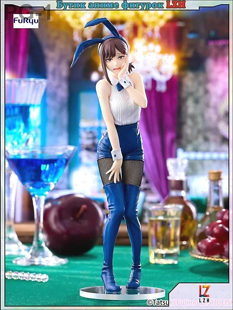 Аниме фигурка BiCute Bunnies Кобэни Хигасияма (higashiyama kobeni)из "Человек бензопила"(Chainsaw Man) в Bunny Girl 24cm (LZH)