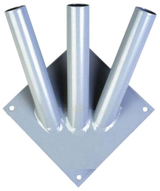 Кронштейн д/флагштоков и флагов металл тройной 1605039