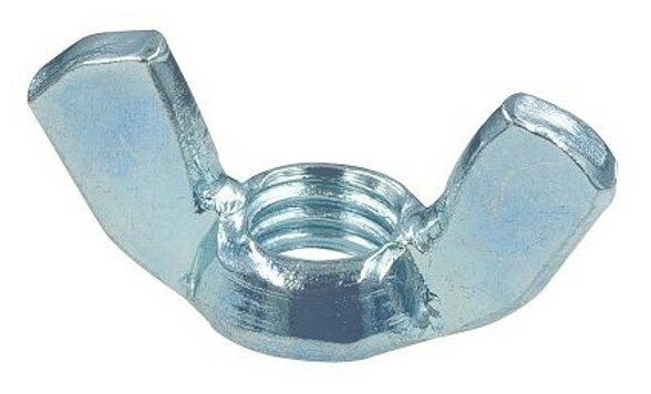 Гайка барашек DIN315 M5, крепеж резьбовой, набор 4 шт, для сборочных работ