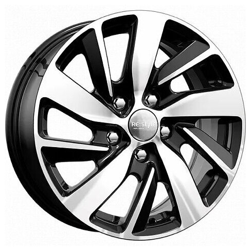 Диск колёсный КС741 (16_ASX) 6,5x16 ЕТ 46 5x114,3 67,1 алмаз черный, арт. 67969