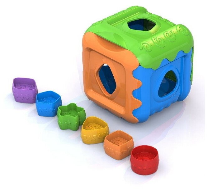 Дидактическая игрушка "Кубик"