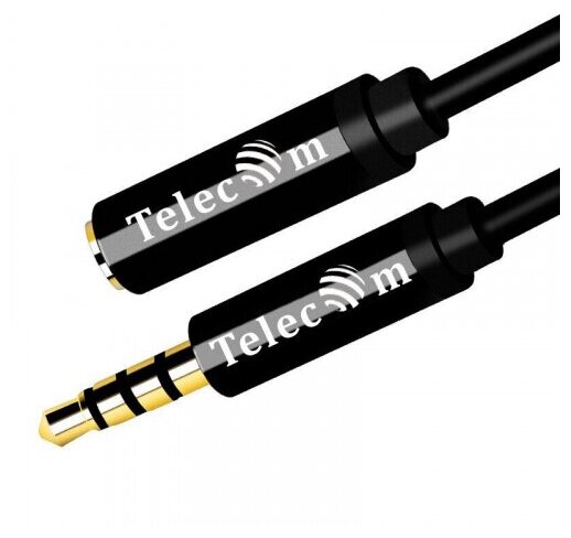 Кабель аудио Telecom 3.5 Jack 1.5м TAV7179M-1.5M