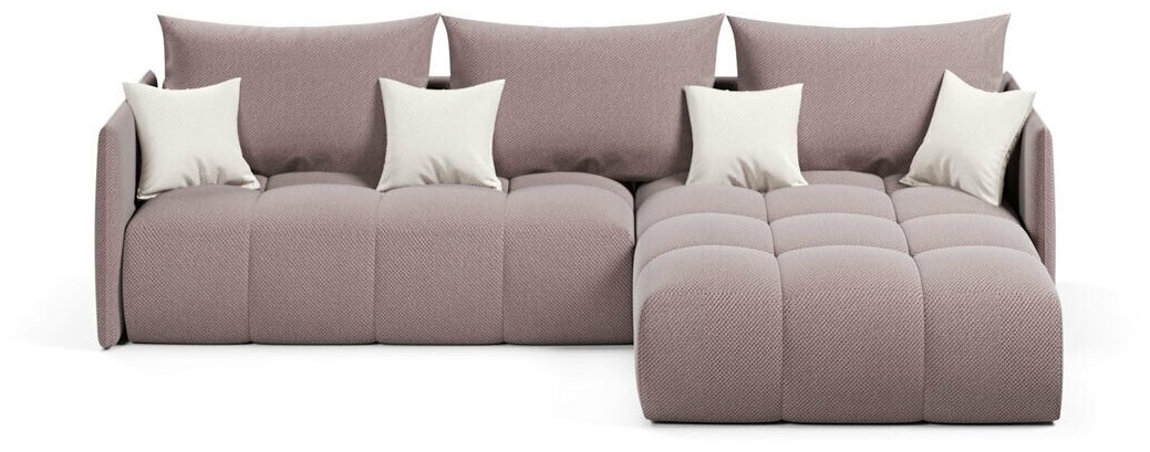 Угловой диван-кровать 4Home Лагуна, 226х155х80 см, механизм Еврокнижка, диван раскладной, узкие подлокотники, в гостиную