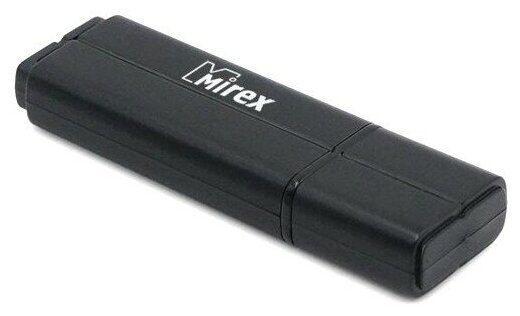 Flash Drive USB 32 Гб Mirex Line Black - чёрный