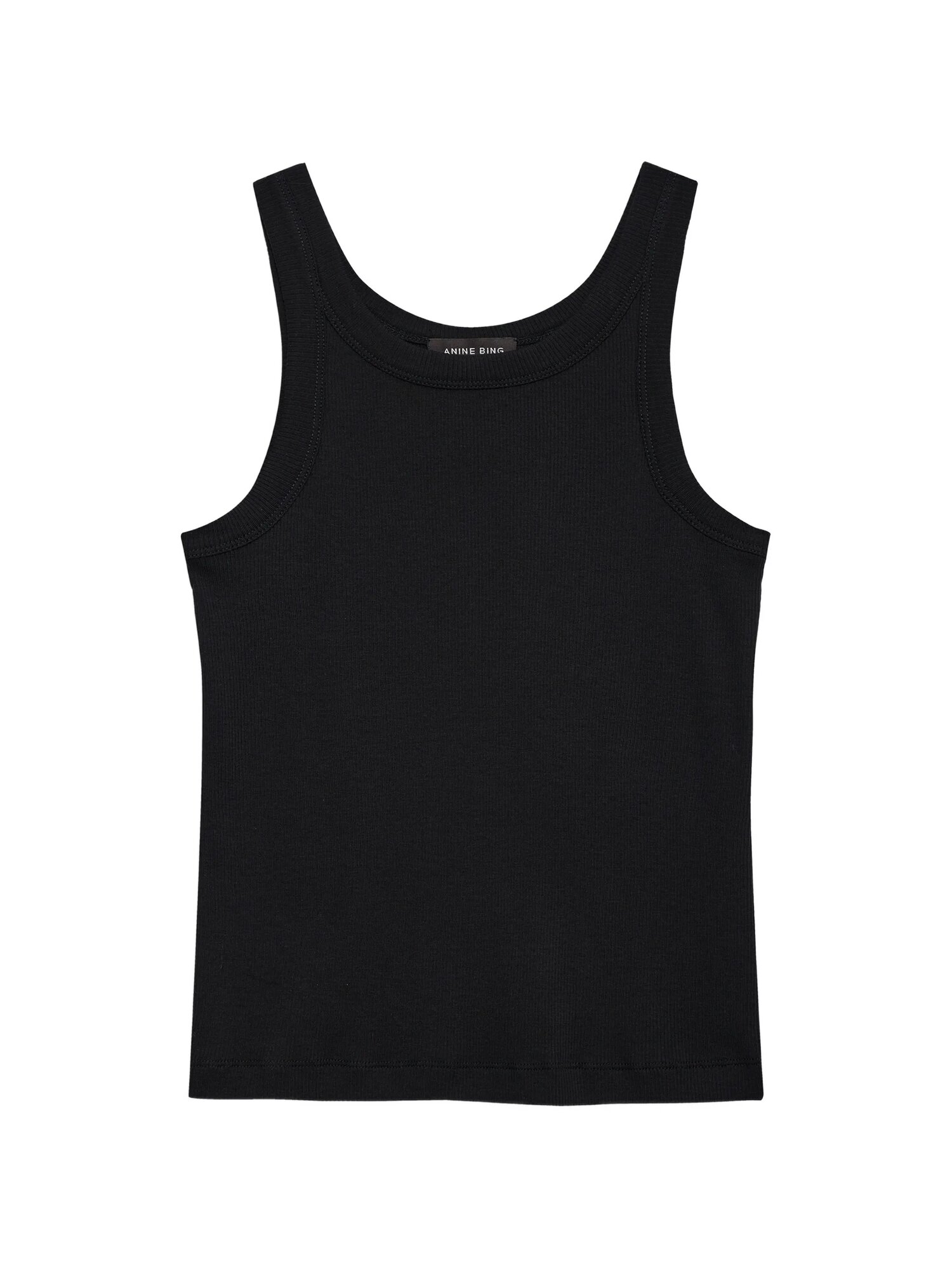 Топ ANINE BING Sixtine tank top, размер 34, black